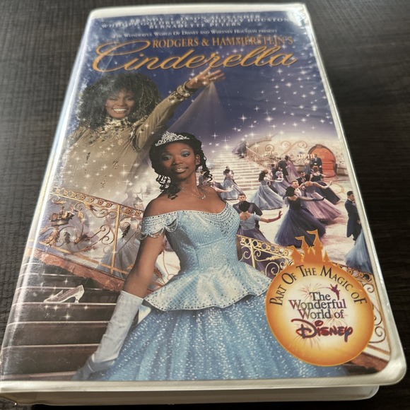 Media | Cinderella Rodgers Hammersteins Vhs 1997 Whitney Houston Brandy ...
